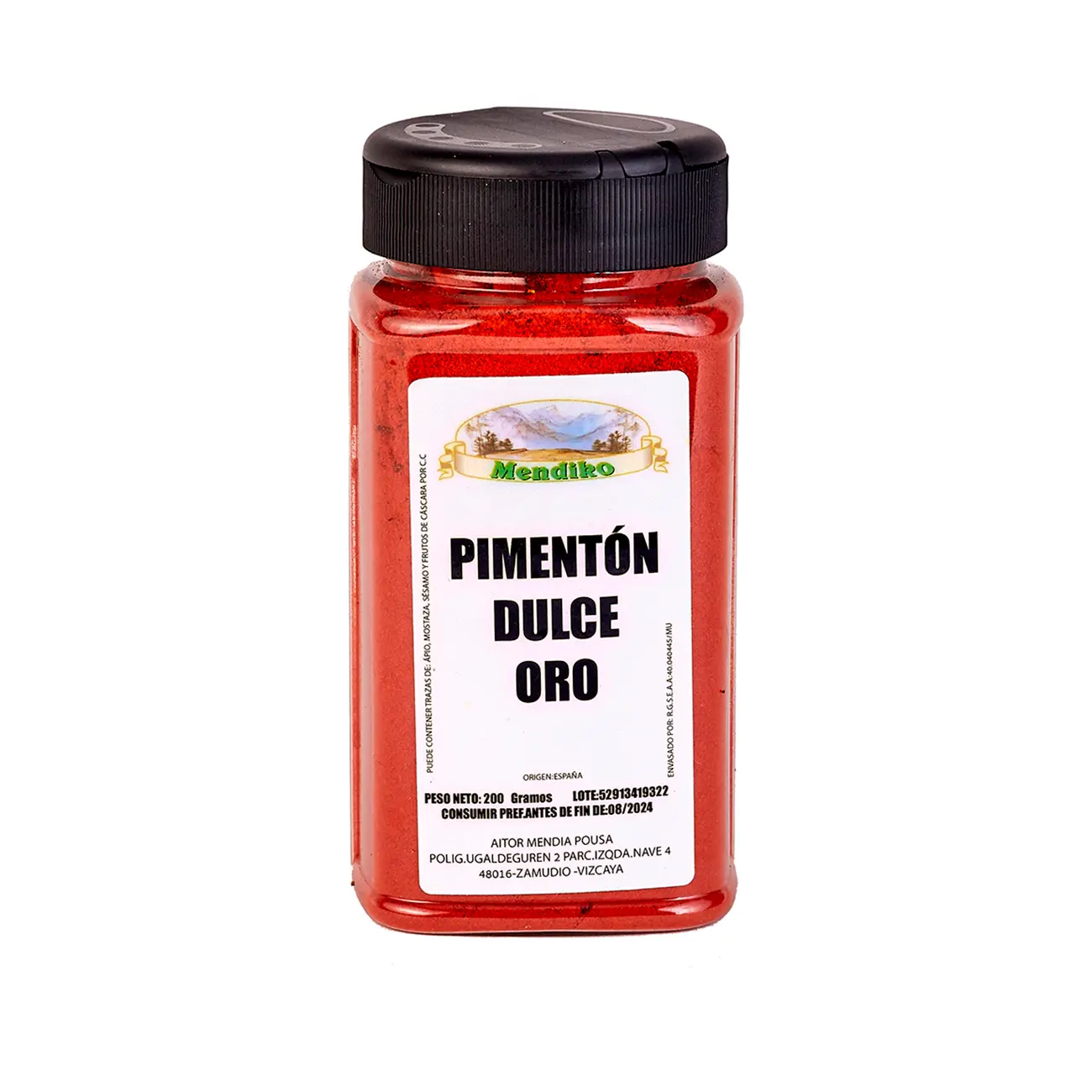 Pimenton dulce Oro de Murcia 160 gr `no ahumado´ | Aceitunas Zotes ...